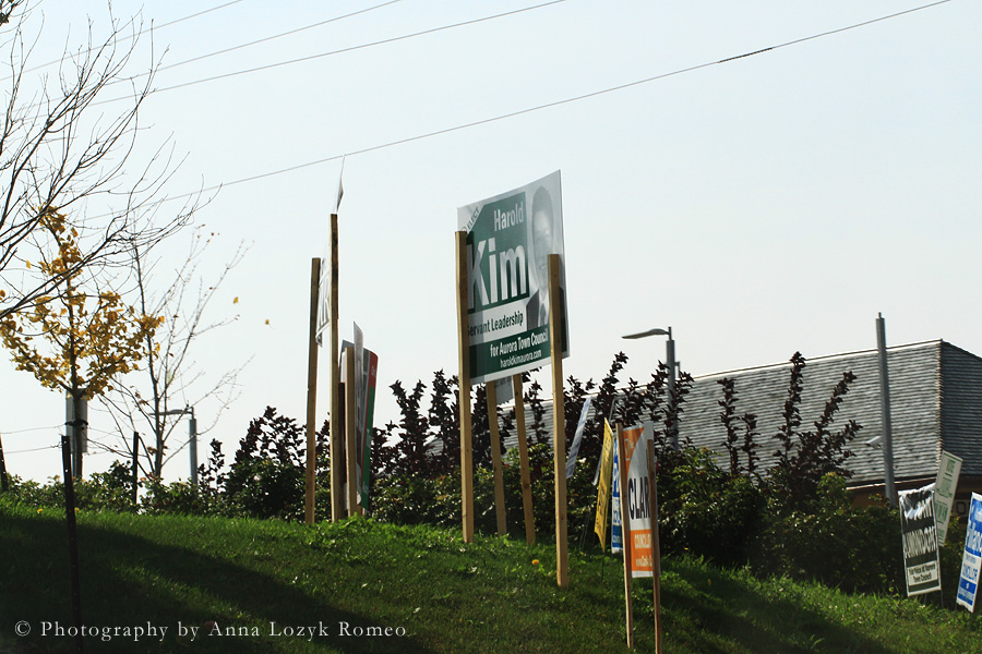 Aurora Ontario Municipal Elections 2018 - Election Sign Bylaw